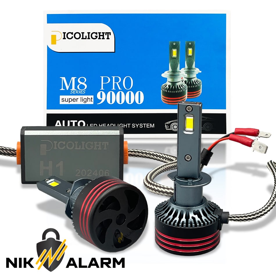 هدلایت M8 پرو پایه H1 - نیک‌آلارم